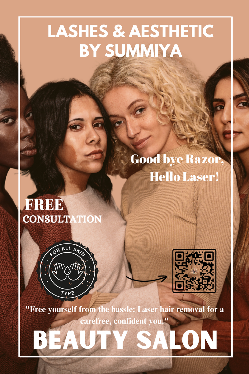 Laser hair removal mini body packages – Lashes&Aesthetics by Summiya